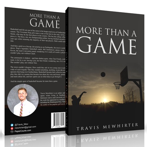 Create a book cover illustrating the power of sports | Book cover contest