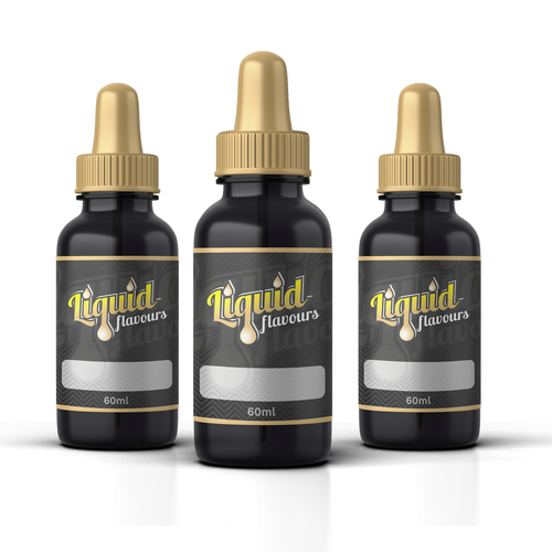 Liquid Flavouring Bottle Label Design | Product label contest