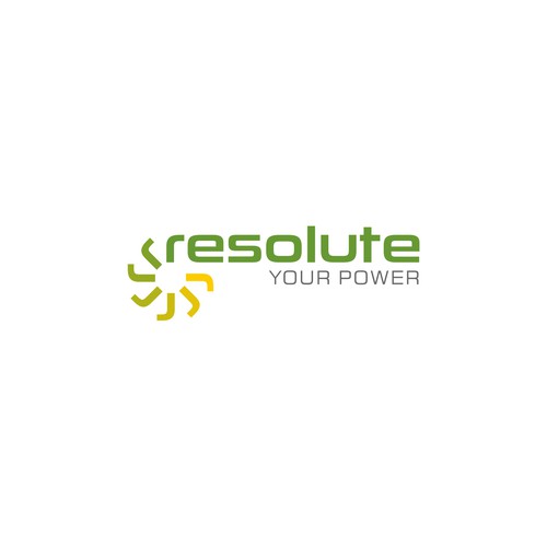 RESOLUTE. Your Power. Make a logo for a national smart tech company ...
