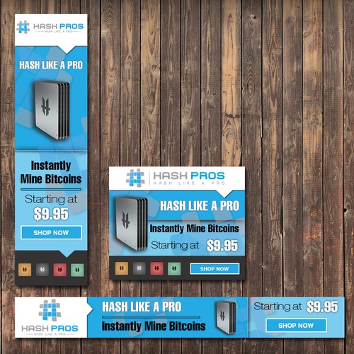 Banner Ads for Bitcoin Mining Company | Banner ad contest