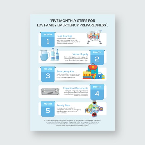 Designs | Plan, Prepare, Protect: LDS Family Preparedness Infographic ...