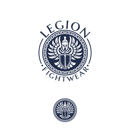 Create a sleek, masculine logo for a combat sports apparel company ...