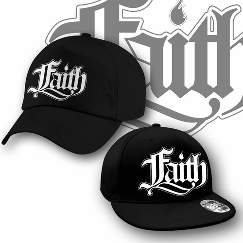 Create a Bold or Sleek Variation of The Word "Faith" for a Hat ...