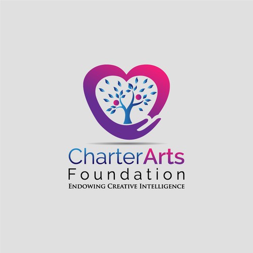 Aspirational logo for foundation supporting great arts high school ...