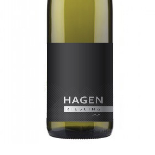 Create a tight and modern German riesling label | Product label contest