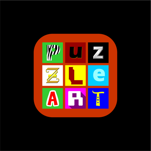 Create a eye catching, imaginative, icon for a rebus/pictogram app ...