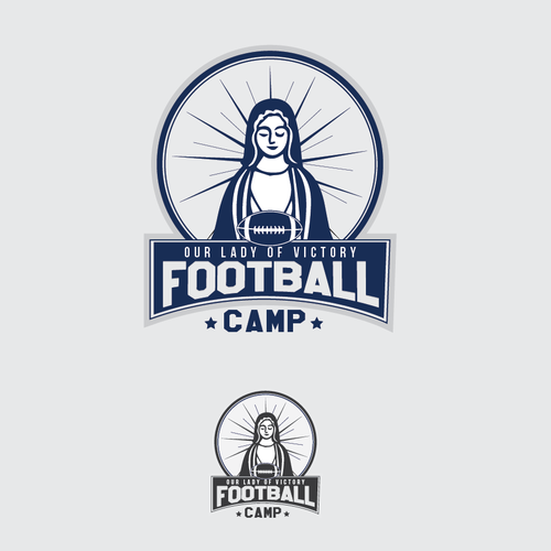 Create a bold logo for a Catholic Football Camp | Logo design contest