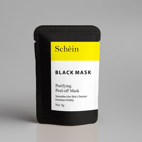 Luxury blackhead cosmetics packets with additional work for the winner ...