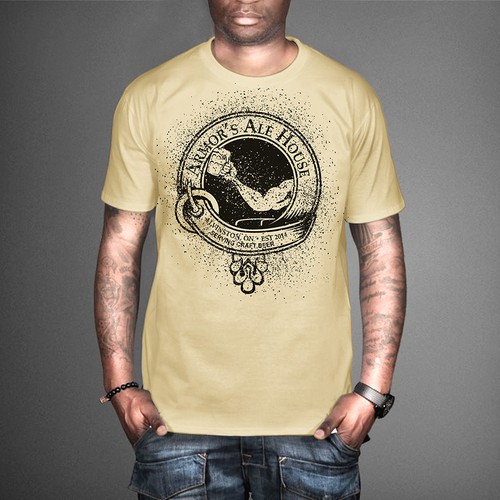 Create a Vintage T-Shirt Design for a Rustic Bar / Restaurant | T-shirt ...