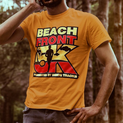 5k running t shirt design | Logo design contest