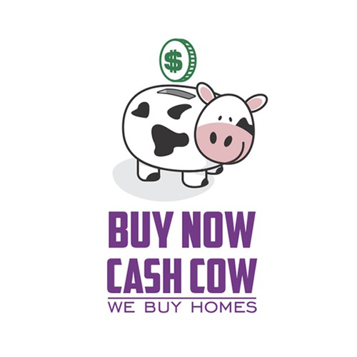 Buy Now Cash Cow logo | Logo design contest