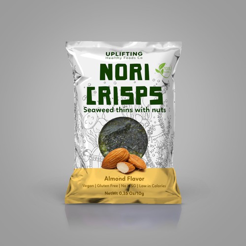 Nori Crisps with Nuts | Product packaging contest