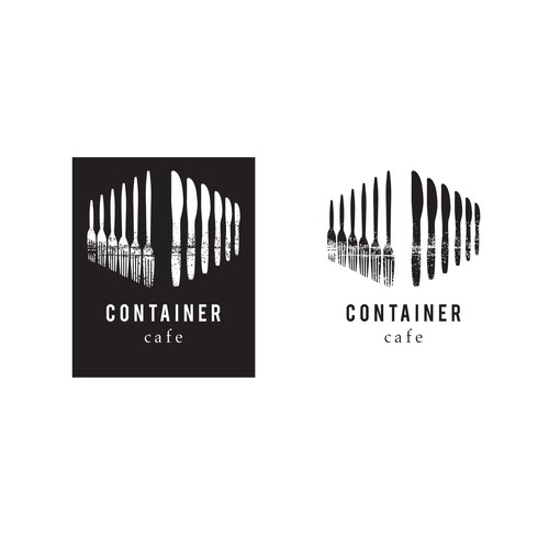 Create a branding package for a converted shipping container cafe ...