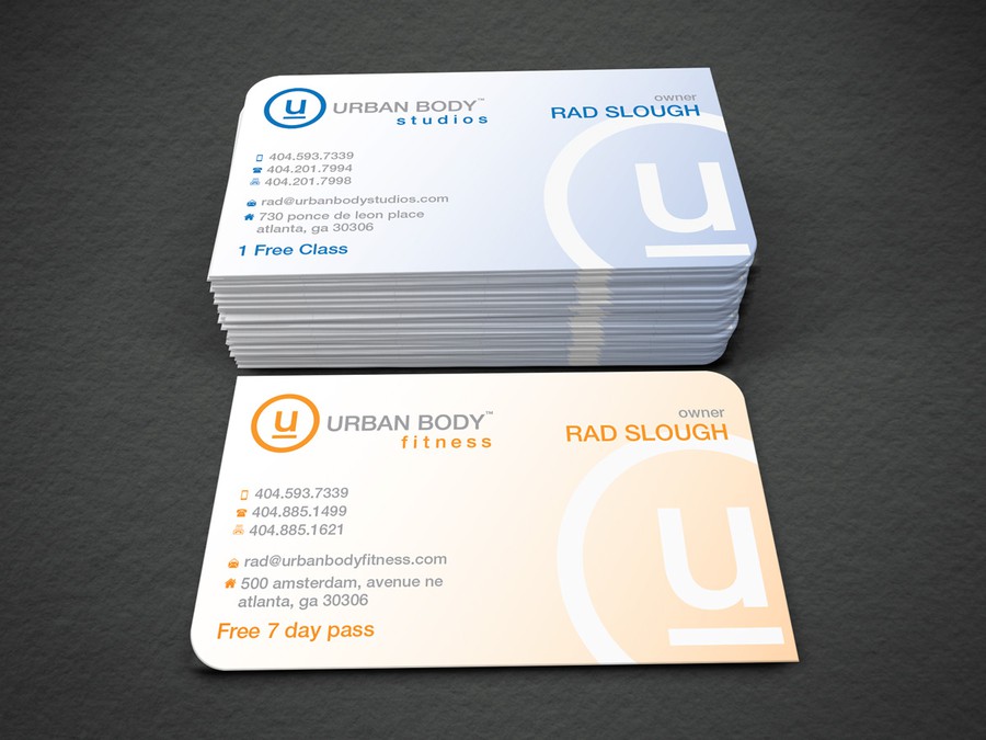 UBF/UBS business card | Business card contest