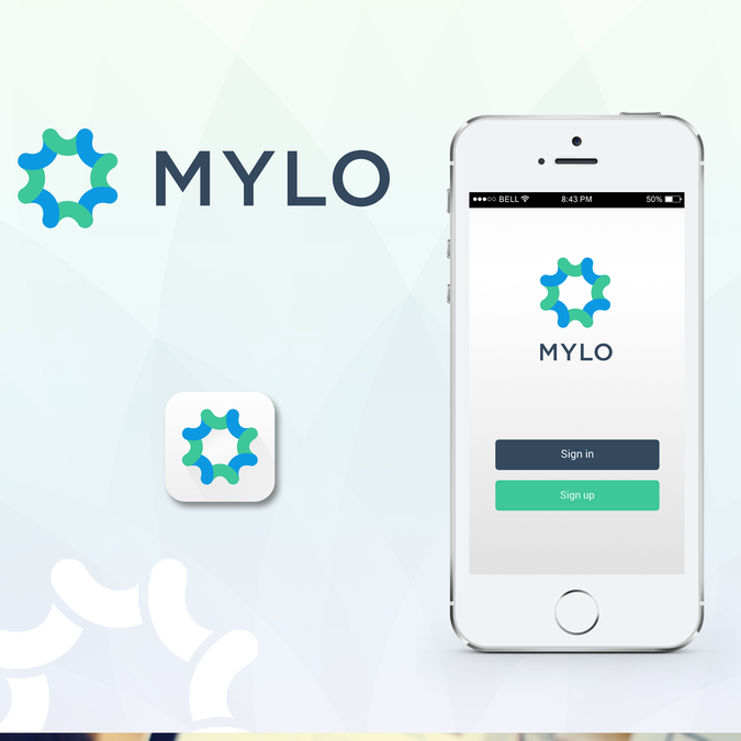 Create a logo for Mylo, the mobile app that makes it possible to ...