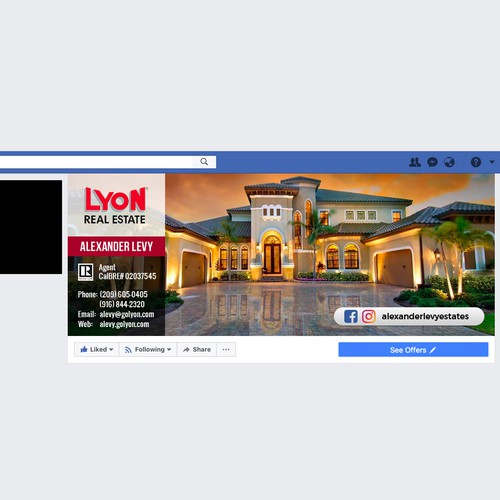 Power Real Estate Agent needs attractive Facebook header | Facebook ...