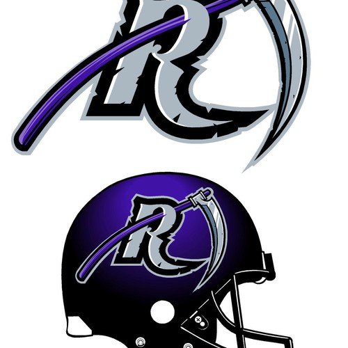 American Football Team Needs a New Logo! Reaper-Scythe!!! | Logo design ...