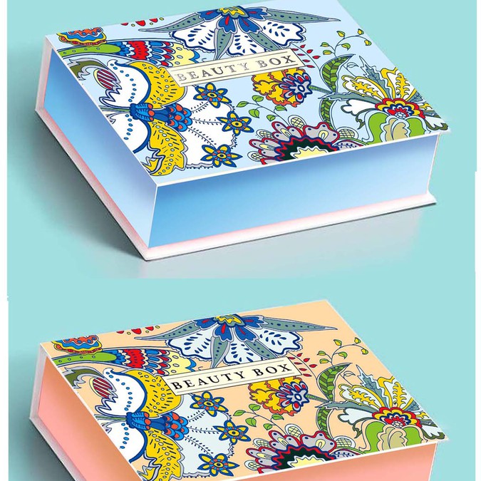 "Birchbox" / Beauty Box Style Package Design | Product packaging contest