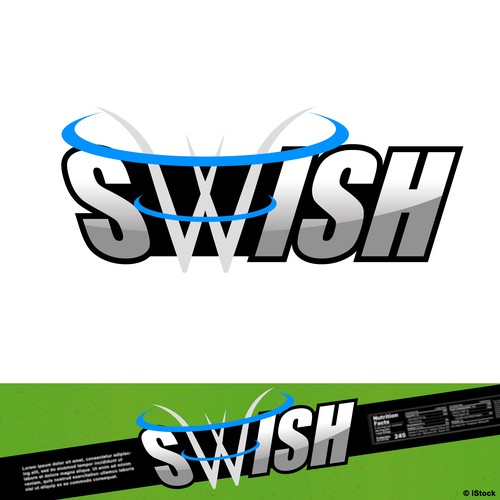 Designs | Swish - A New Sports Drink! | Logo design contest