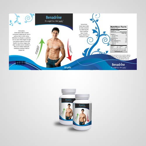 product label for Benadrine | Product label contest