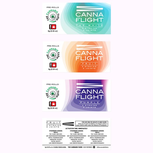 Cannabis Pre-Roll Packaging | Product label contest