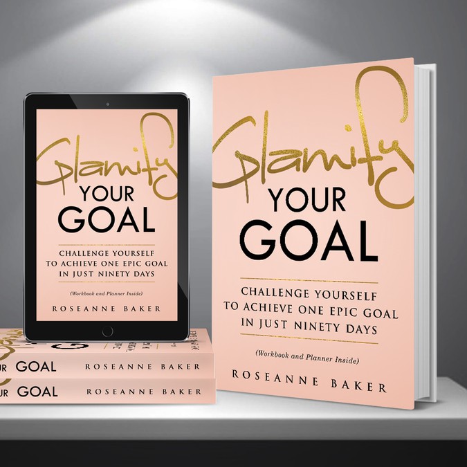 Need a chic book cover for a goal setting workbook/planner for women ...