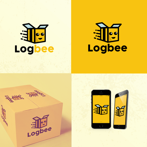 A Logo for Logbee - A tech company focused in logistics | Logo design ...