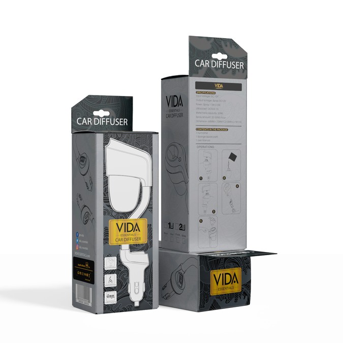 Innovative Car Diffuser Box Design - Fun, Modern, Excellent Brief ...