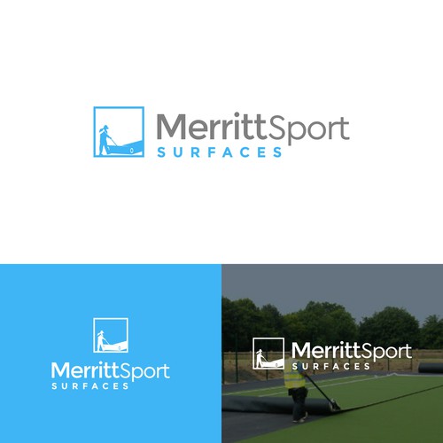 Designs | Design a modern logo for our tennis court/track surfacing ...