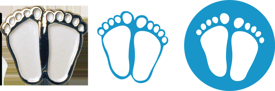 Basic Feet (and Toes) Outline - Easy and Quick! | Other Graphic Design ...