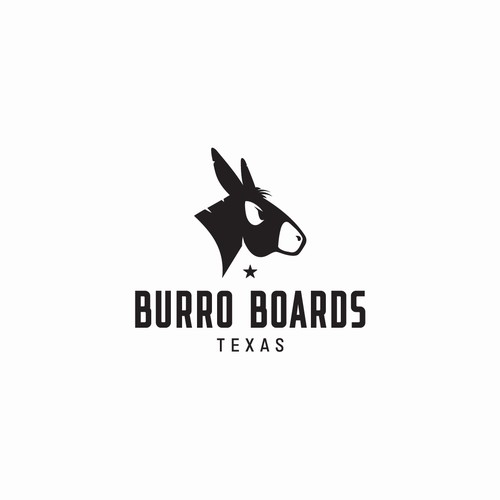 Designs | Design a tough / strong modern minimal mule (burro) logo for ...