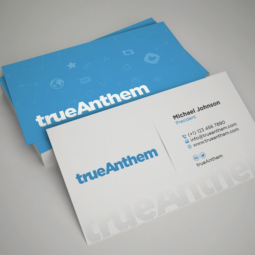 Business cards for innovative tech startup | Business card contest