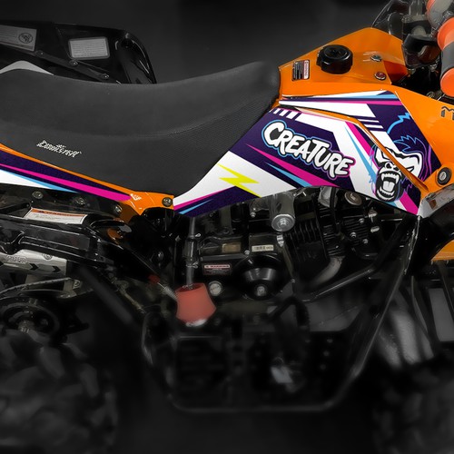 Designs | ATV Labels | Car, truck or van wrap contest