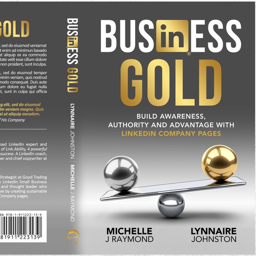 Designs | Design a 'Business Gold' Book Cover - non fiction LinkedIn ...