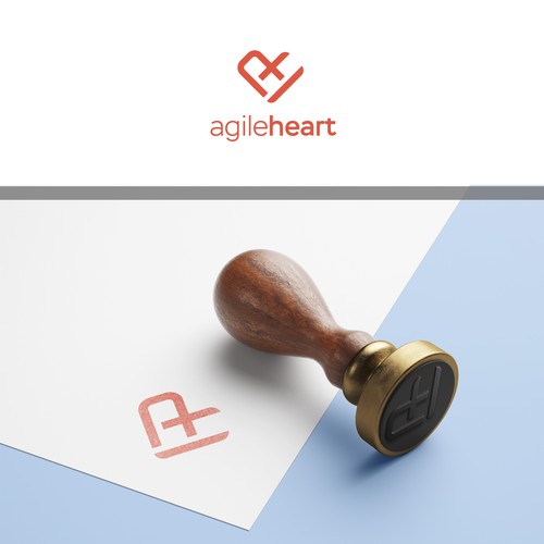 Designs | Stylish, tactile Logo for Agile Heart | Logo & brand identity ...