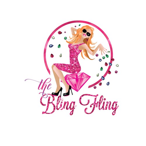 the Bling Fling Needs a Brilliant Sparkling Logo | Logo design contest