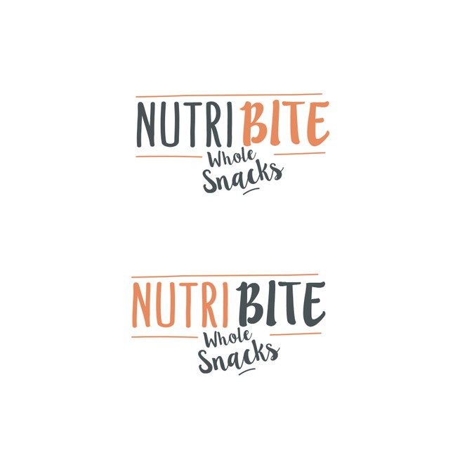 Design a trendy logo for a health snack company "NutriBite" | Logo ...