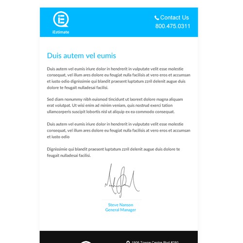 Get paid fast to create an email template - logo and colors provided ...