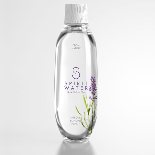 Spirit water logo and bottle design | Logo & brand identity pack contest