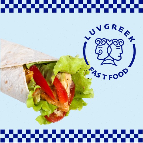 Designs | greek fast food | Logo & brand guide contest