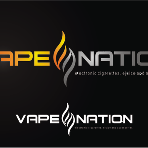 logo and business card for Vape Nation | Logo & business card contest