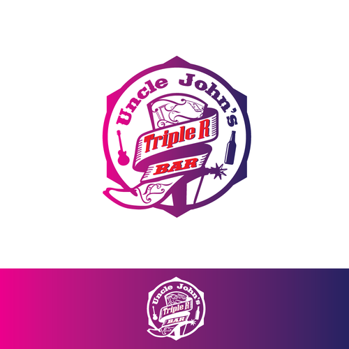 RRR Bar logo contest | Logo design contest