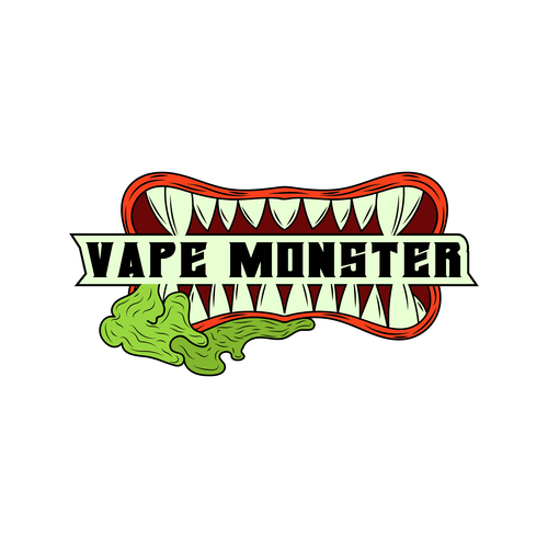 Design A Monster Logo For New Vape Company | Logo design contest