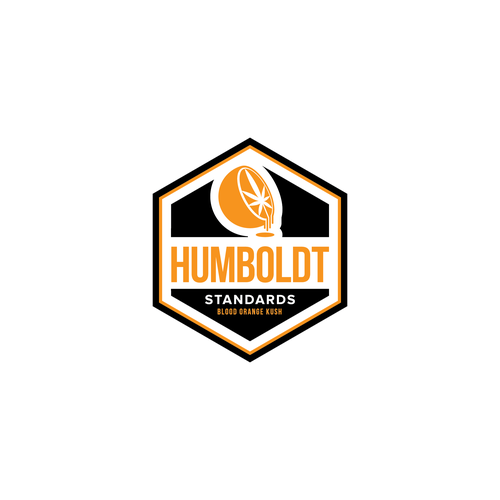 Humboldt Standards Blood Orange Kush | Logo design contest