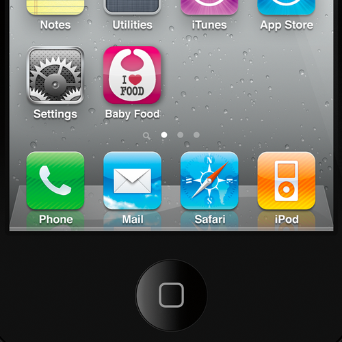 iPhone App Icon for Baby Food Tracking App | Button or icon contest