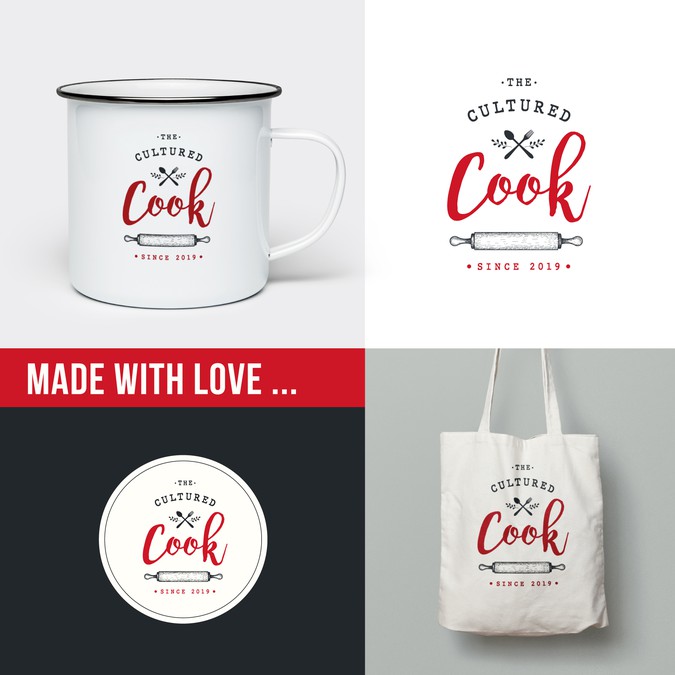 Design a mouthwatering logo for food that's created with love | Logo ...