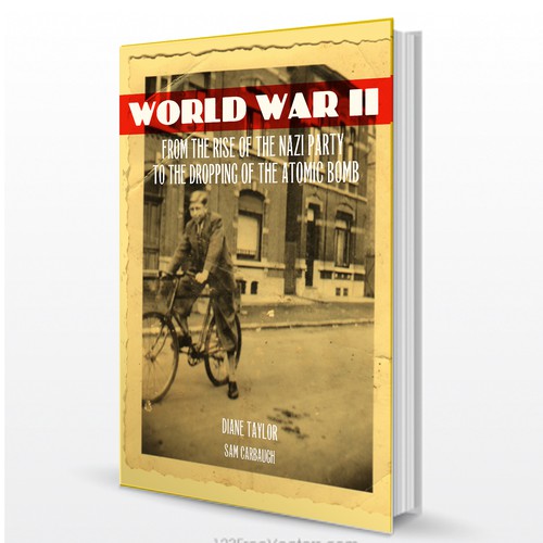 Book cover for World War II | Book cover contest