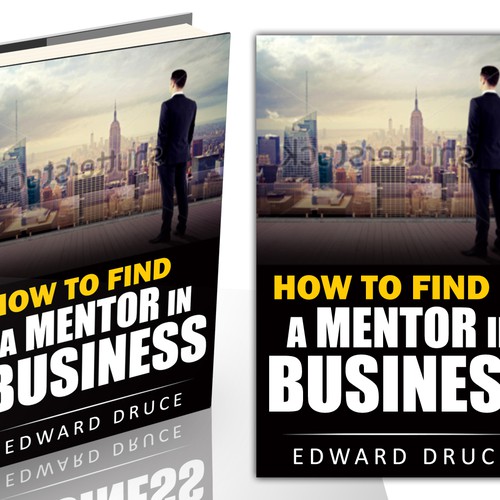 How To Find a Mentor - Book Cover Design | Book cover contest