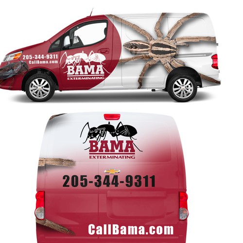 Vehicle Wrap - Pest Control | Car, truck or van wrap contest