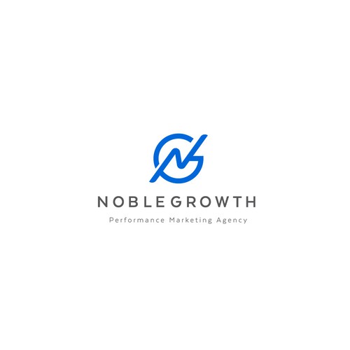 “Noble Growth” Logo for High-Tech Marketing Agency in LA | Logo design ...